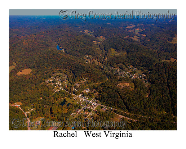 Aerial Photo of Rachel, West Virginia – America from the Sky