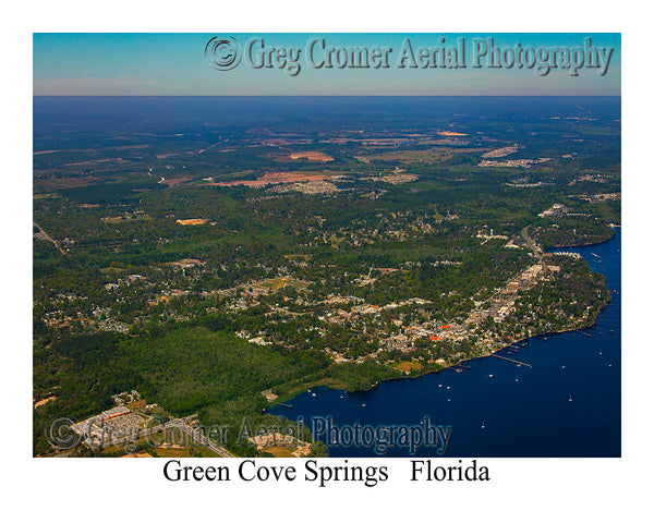 Aerial Photo of Green Cove Springs, Florida – America from the Sky