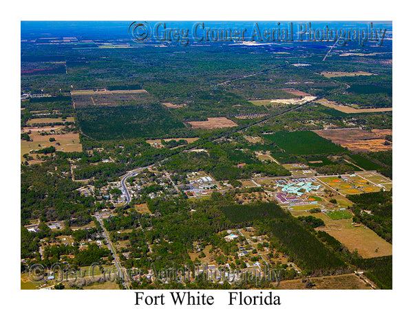 Aerial Photo of Fort White, Florida – America from the Sky